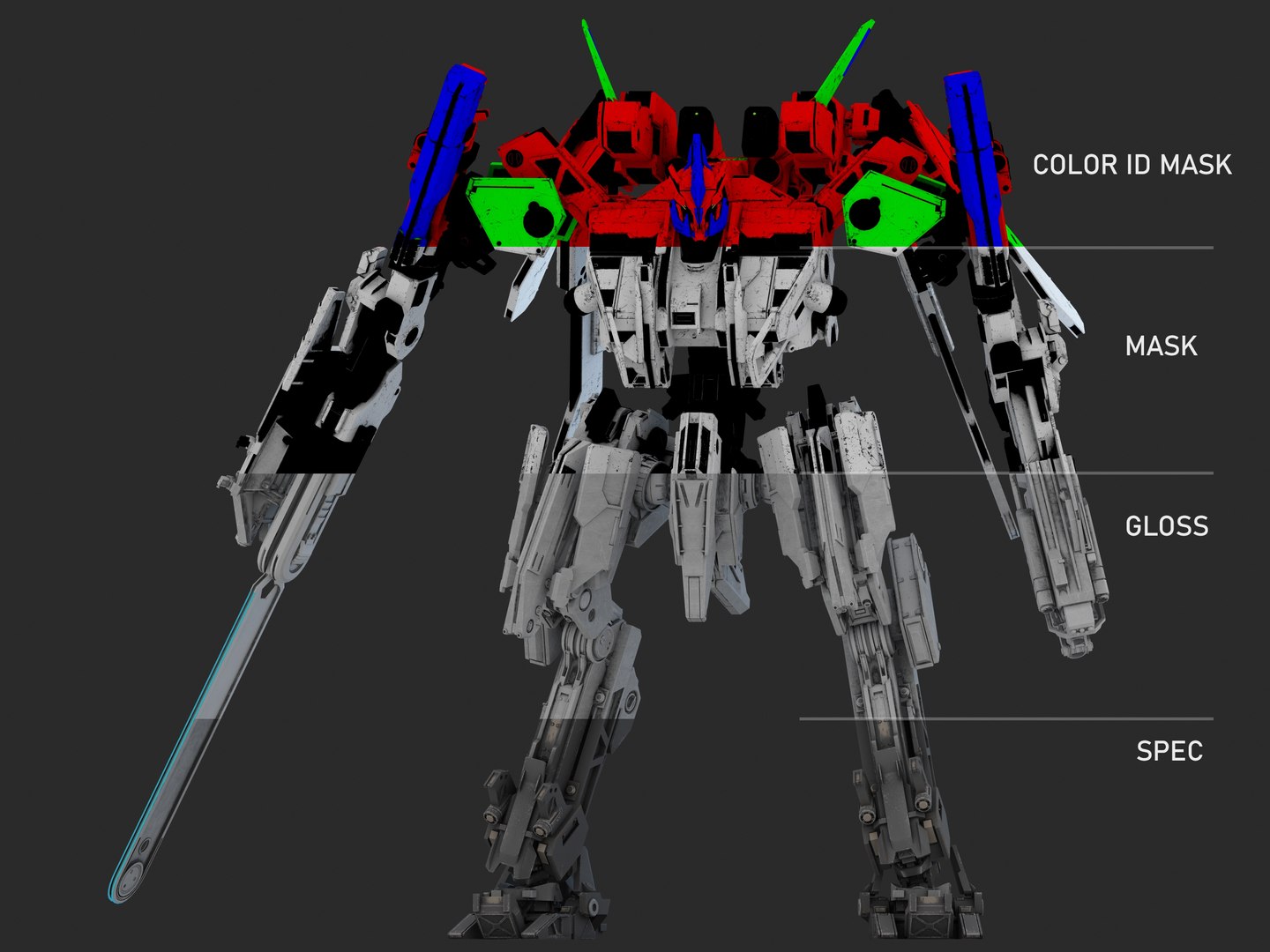 Mech Robot Model - TurboSquid 1671412