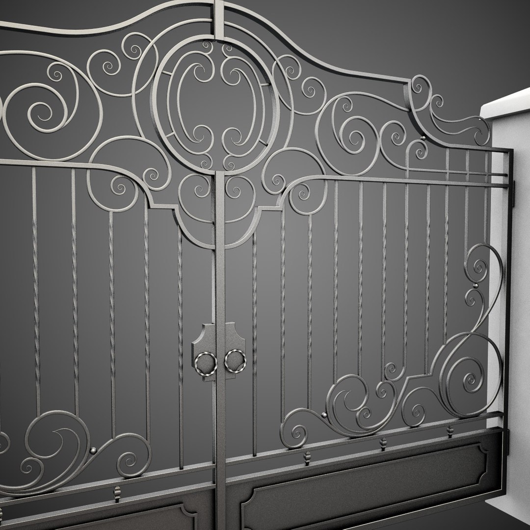 Wrought Iron Gate Max