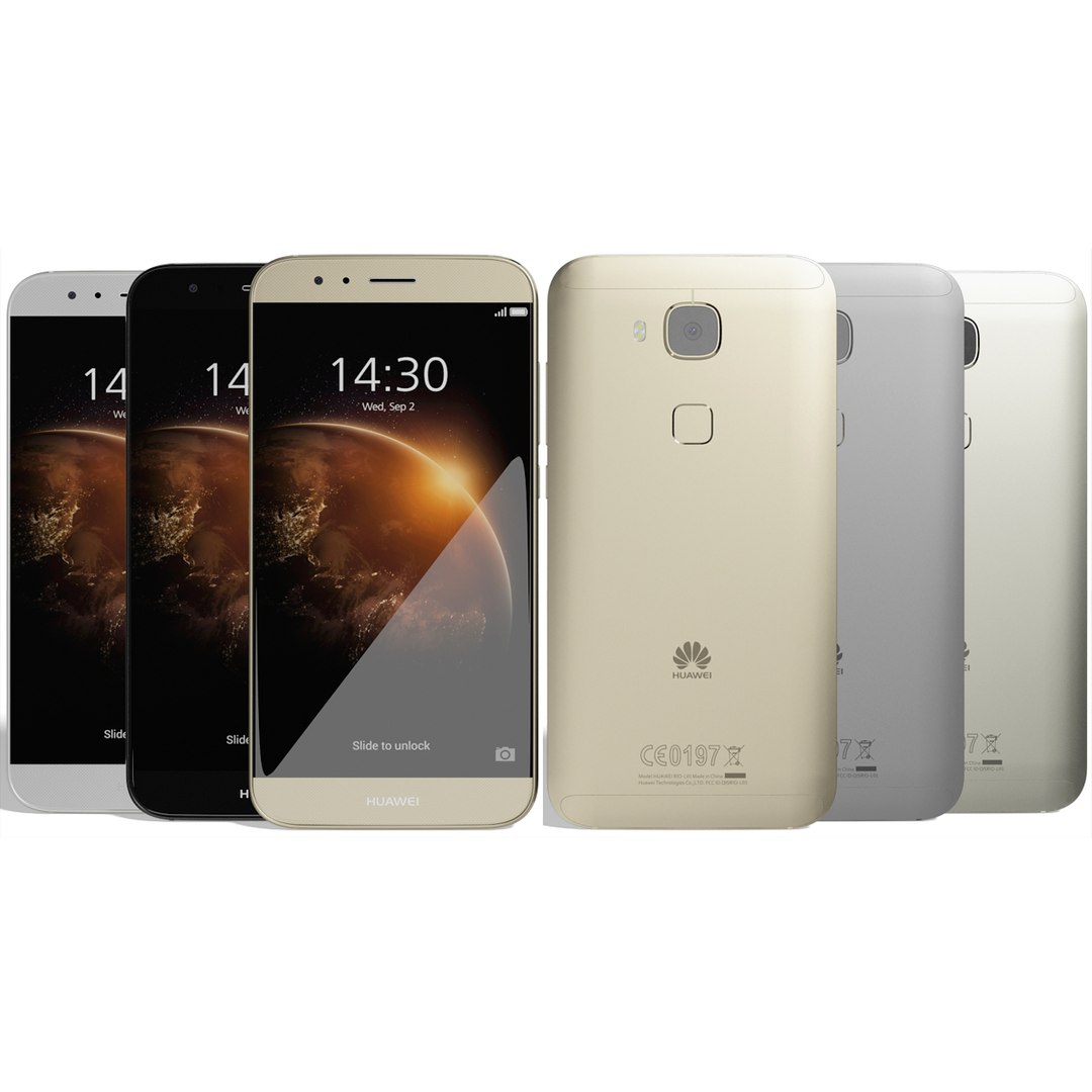3d realistic huawei g8 colors