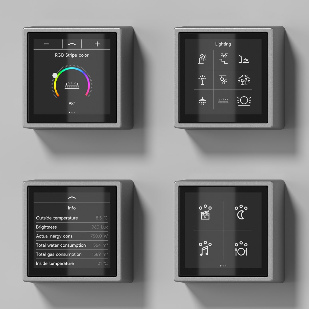 3D JUNG LS Cube FULL Collection 2017 Items Model - TurboSquid 1990781