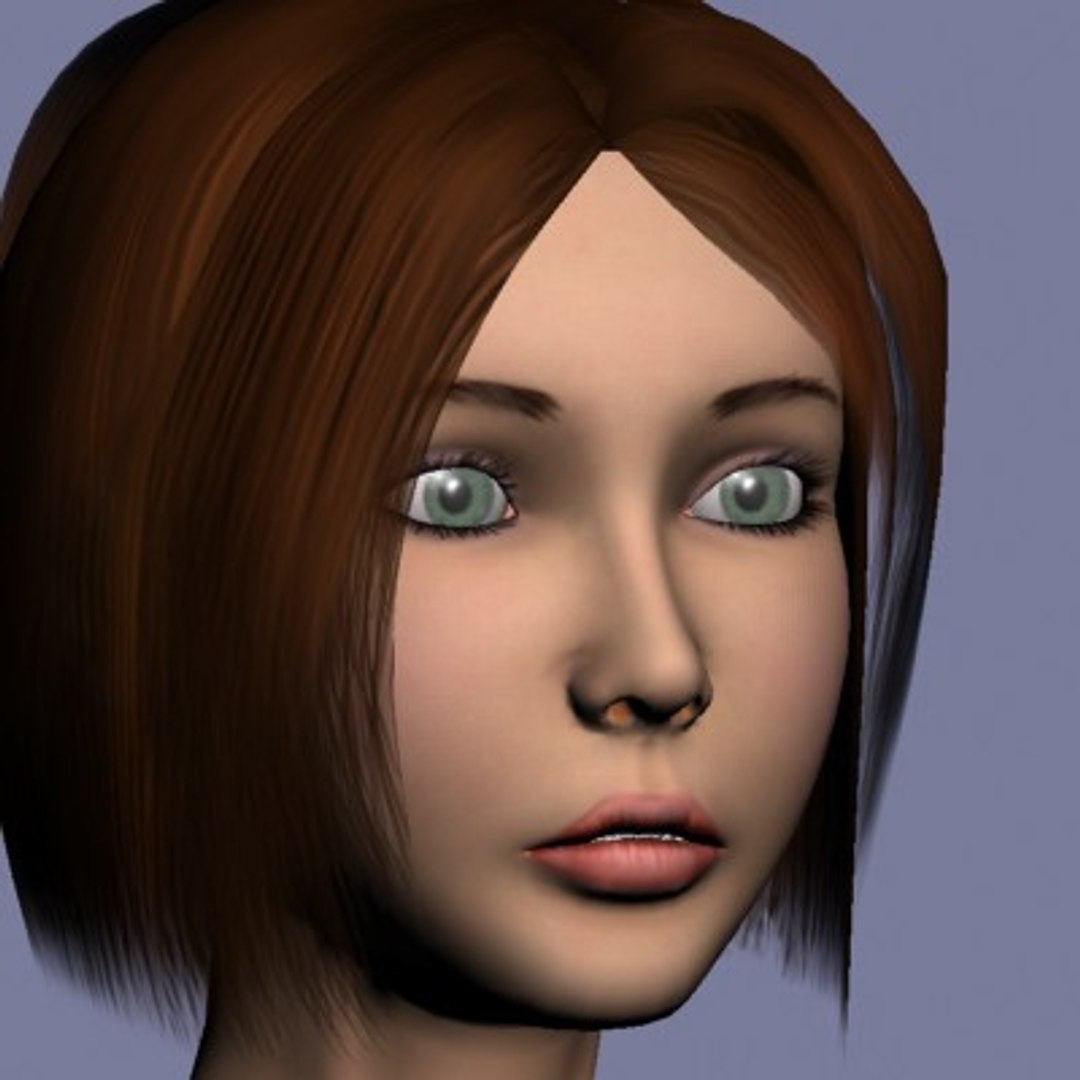 3d model alex realistic woman