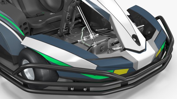 3D Petrol Powered Kart with Roll Bar model - TurboSquid 1886758