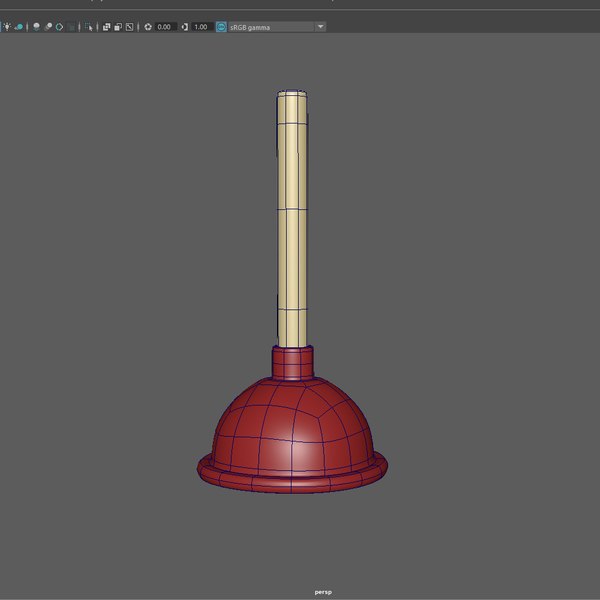 3D plunger - TurboSquid 1668648
