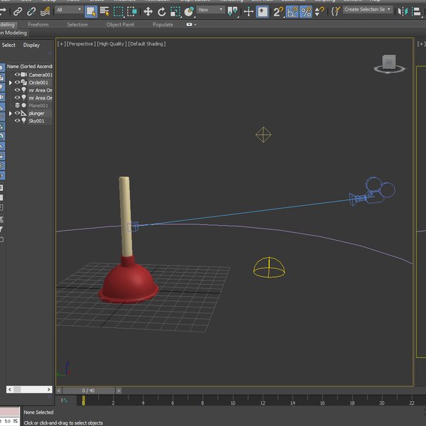 3D plunger - TurboSquid 1668648