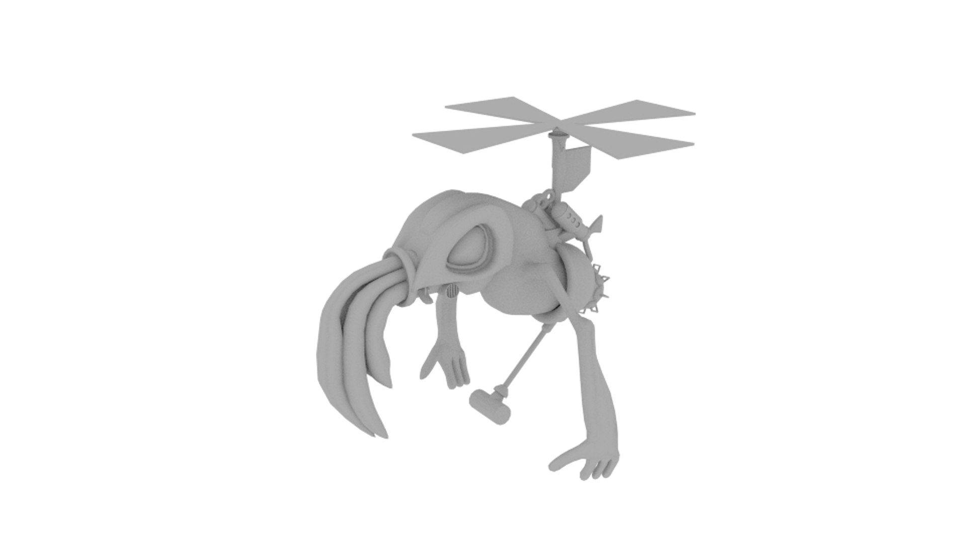 Flying Slig 3D Model - TurboSquid 1283021
