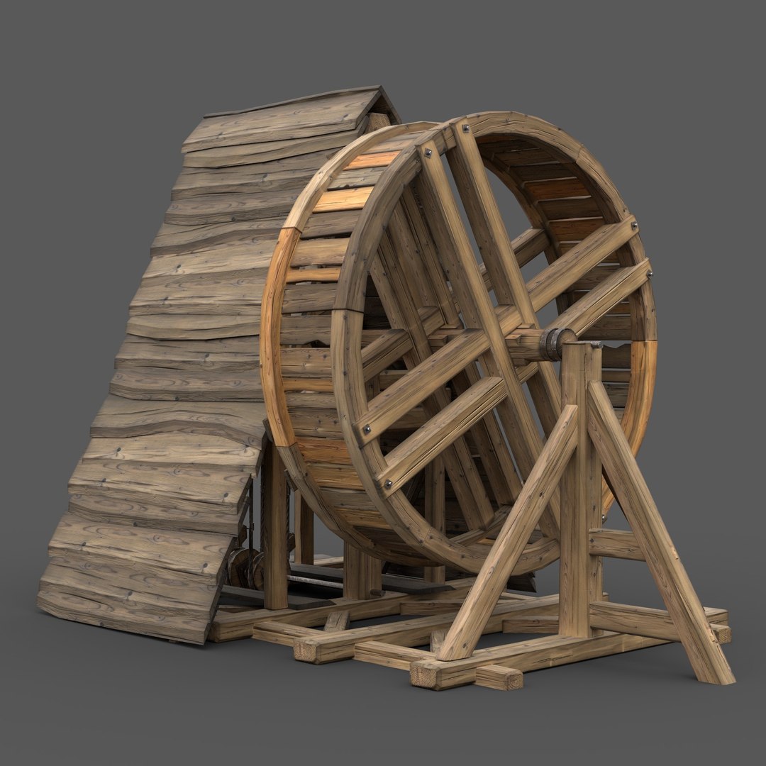 Medieval Gold Mining Machine 3D Model - TurboSquid 2145765