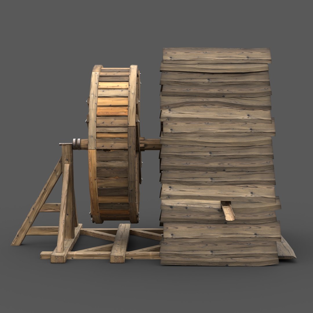 Medieval Gold Mining Machine 3D Model - TurboSquid 2145765