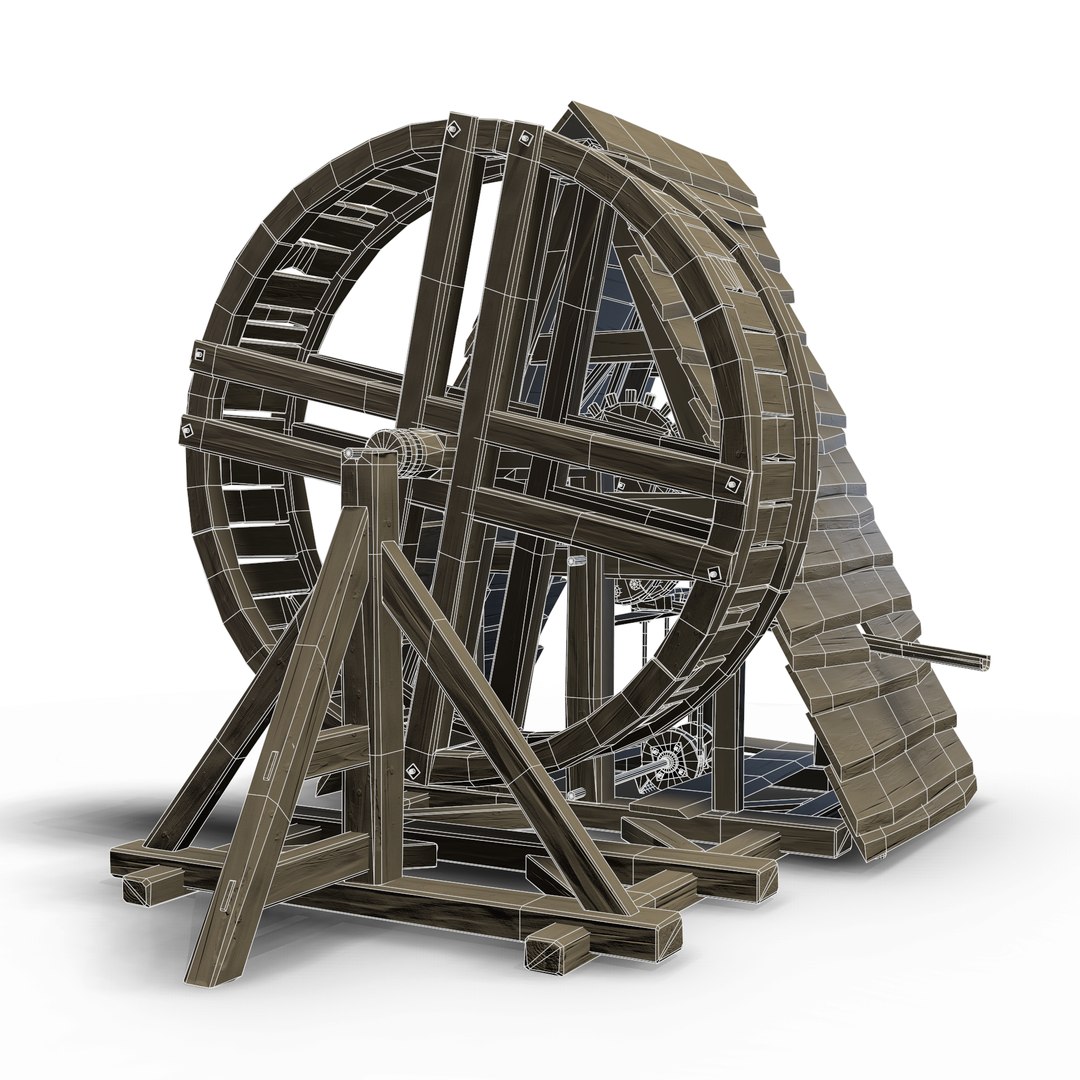 Medieval Gold Mining Machine 3D Model - TurboSquid 2145765