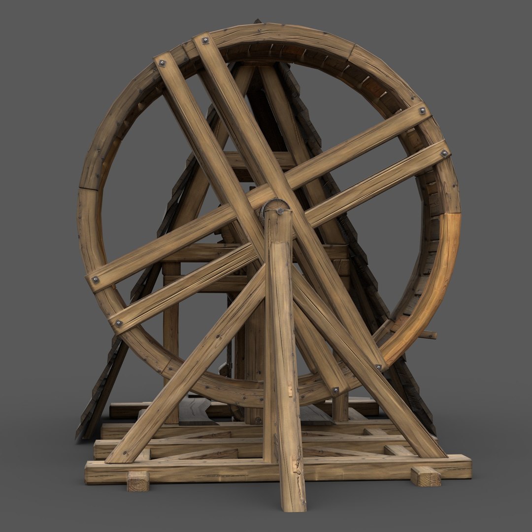 Medieval Gold Mining Machine 3D Model - TurboSquid 2145765