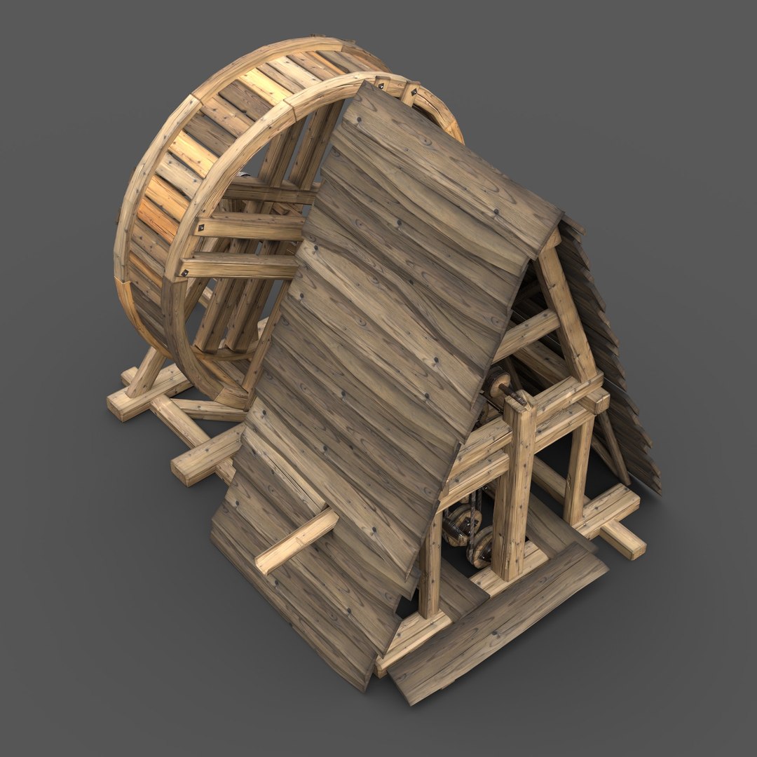 Medieval Gold Mining Machine 3D Model - TurboSquid 2145765