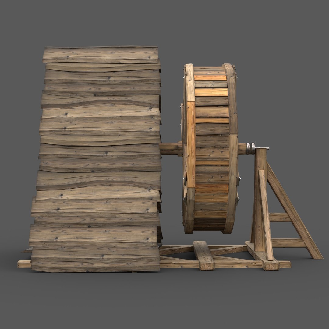 Medieval Gold Mining Machine 3D Model - TurboSquid 2145765