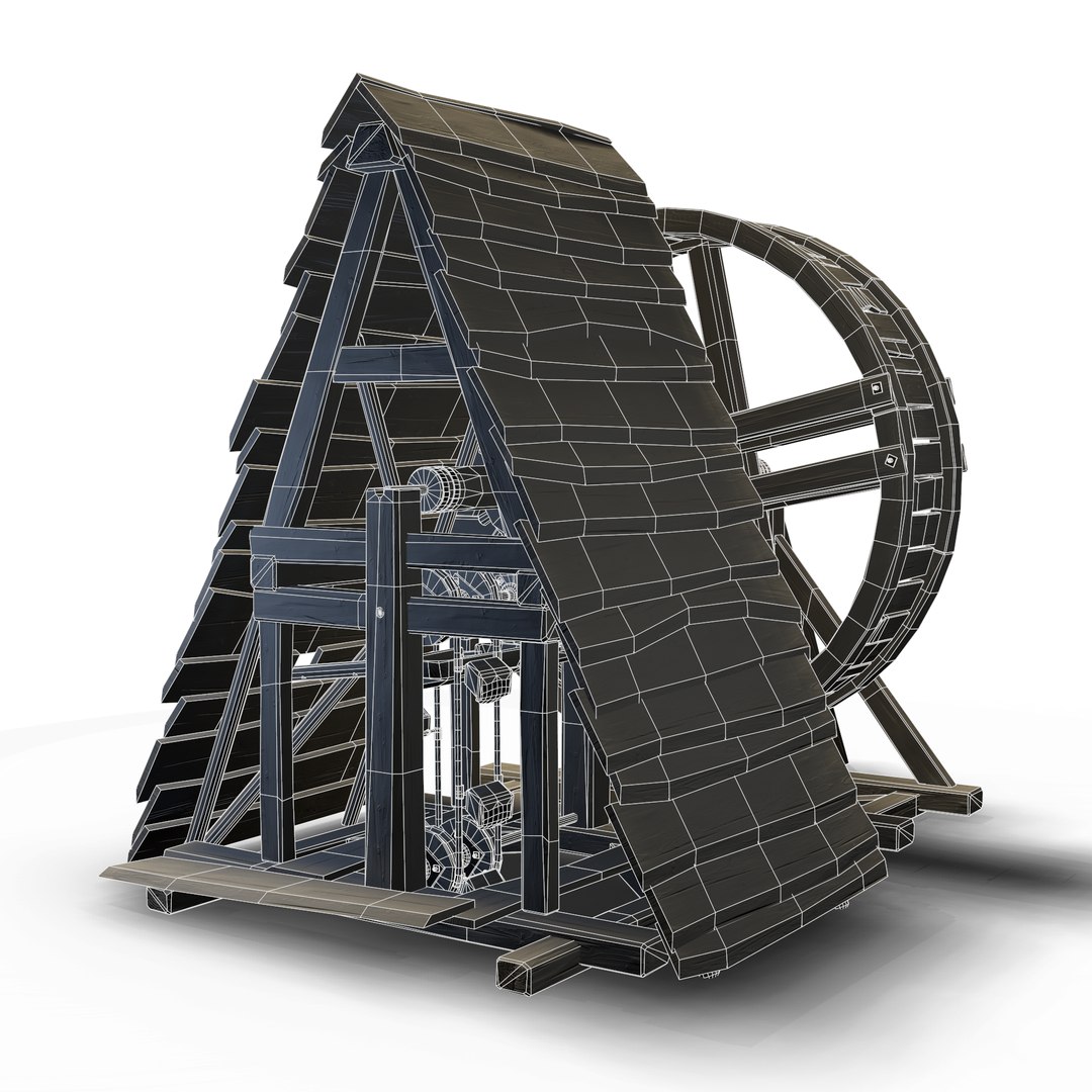 Medieval Gold Mining Machine 3D Model - TurboSquid 2145765