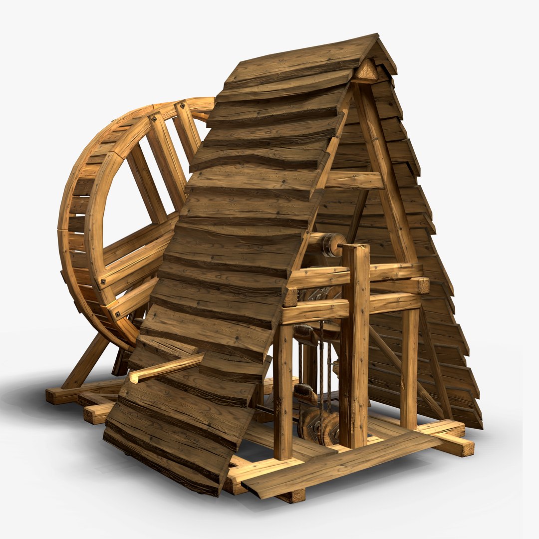 Medieval Gold Mining Machine 3D Model - TurboSquid 2145765