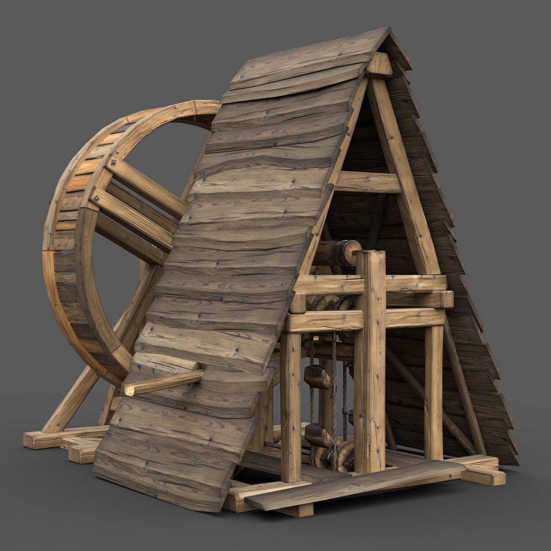 Medieval Gold Mining Machine 3D Model - TurboSquid 2145765