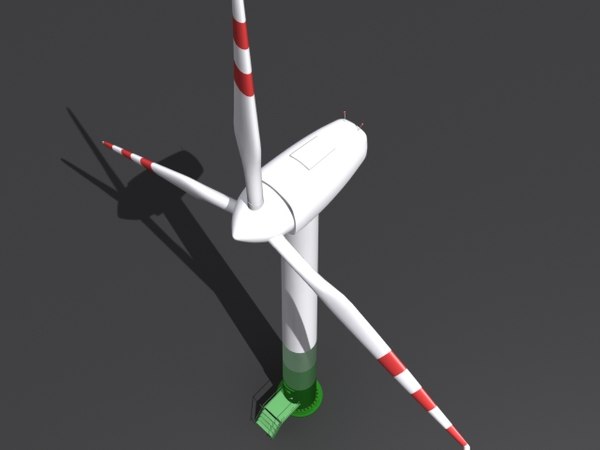 3d model wind turbine