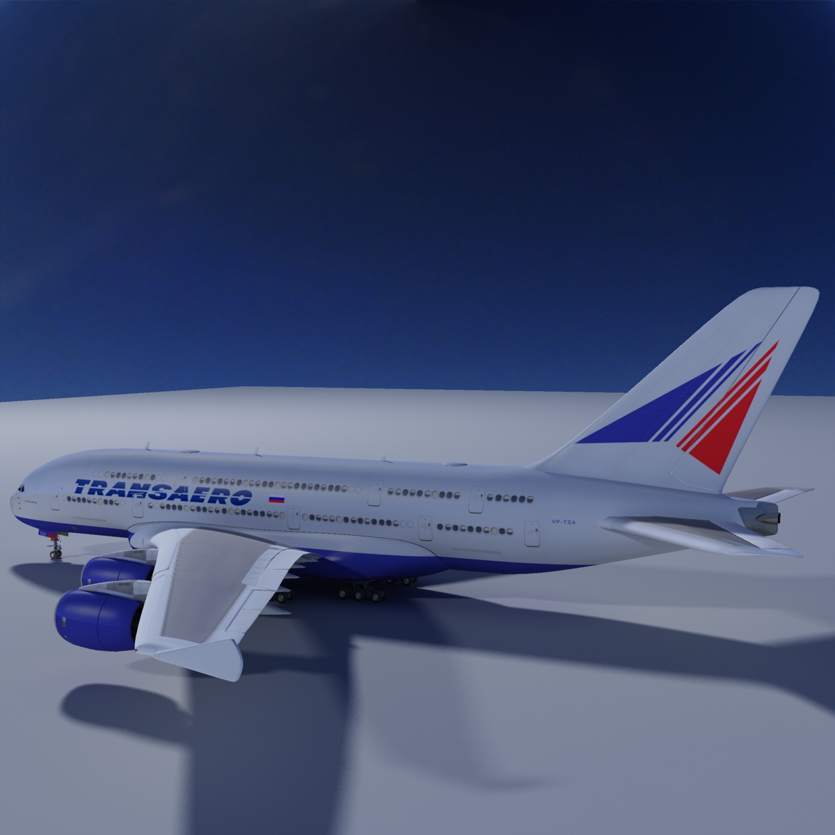 3d a380 transaero
