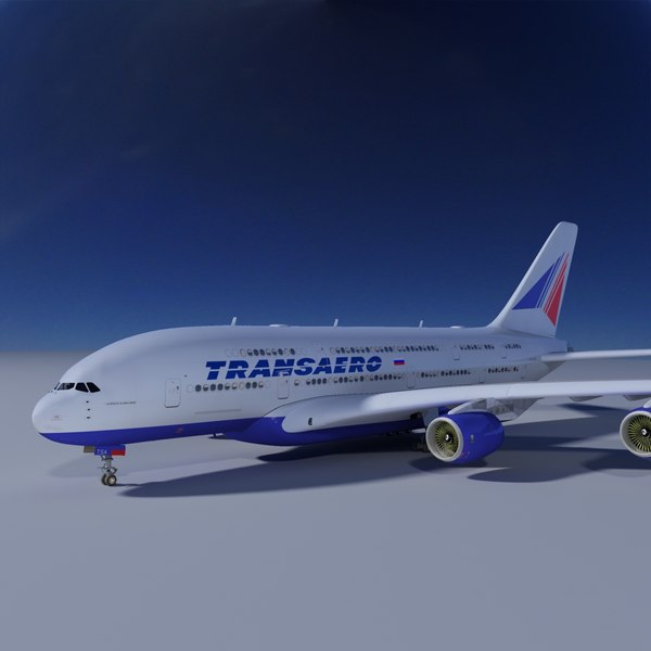 3d a380 transaero