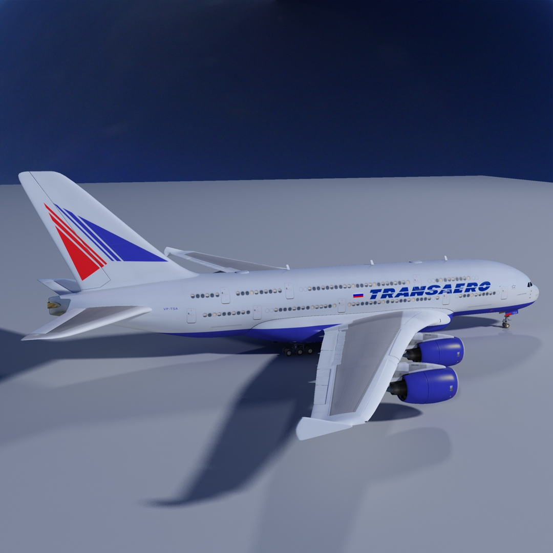 3d a380 transaero