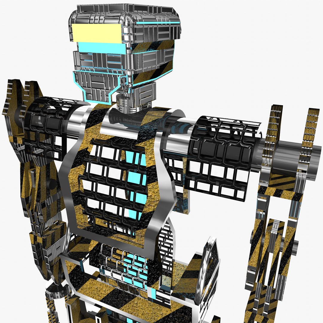 Mecha Robot 3ds