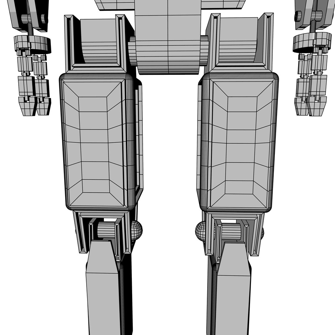 Mecha Robot 3ds
