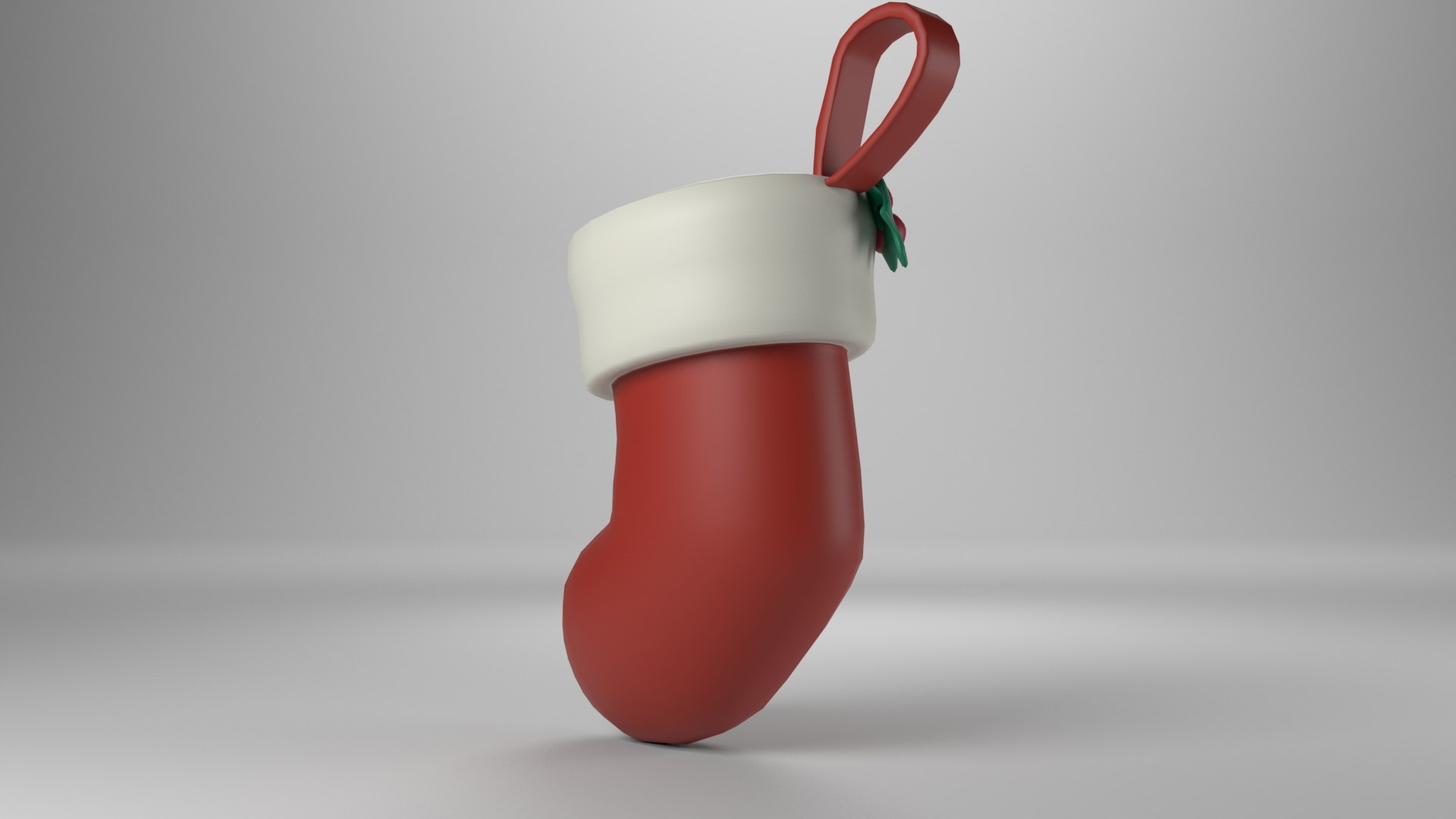 Low poly - Cute Christmas Sock 3D model - TurboSquid 1994569