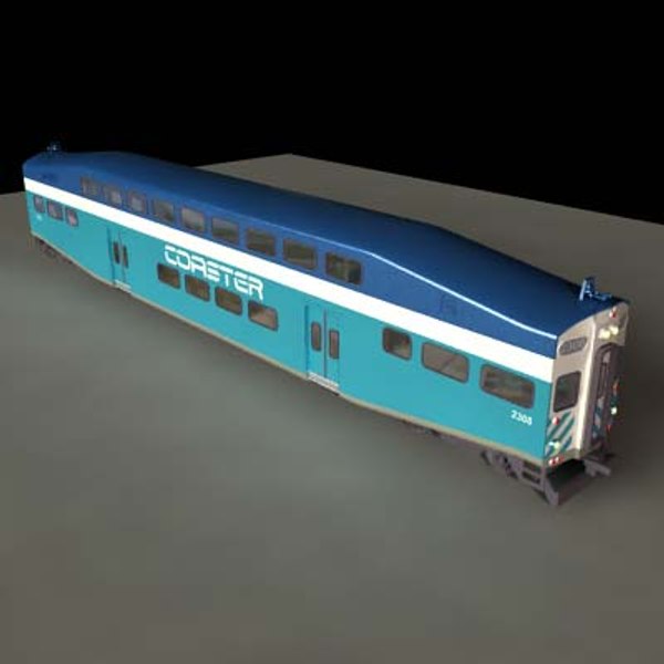 3d metrolink train
