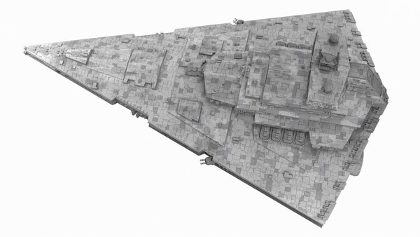 modelo 3d Destructor Estelar Imperial de Star Wars - TurboSquid 2212216