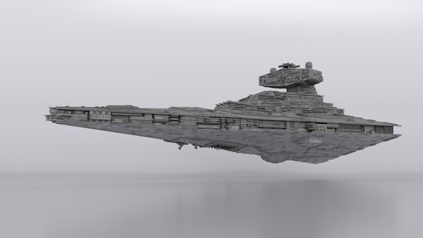modelo 3d Destructor Estelar Imperial de Star Wars - TurboSquid 2212216