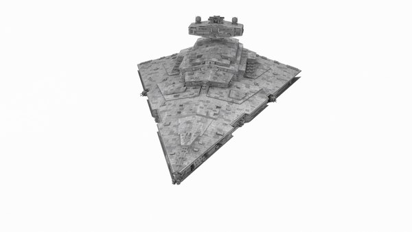 modelo 3d Destructor Estelar Imperial de Star Wars - TurboSquid 2212216