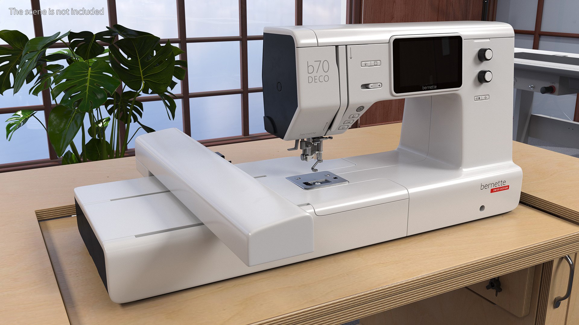 Embroidery Machine Bernette B70 Deco Screen Off 3D Model - TurboSquid ...