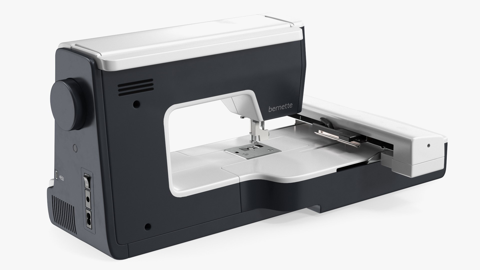 Embroidery Machine Bernette B70 Deco Screen Off 3D Model - TurboSquid 2191954