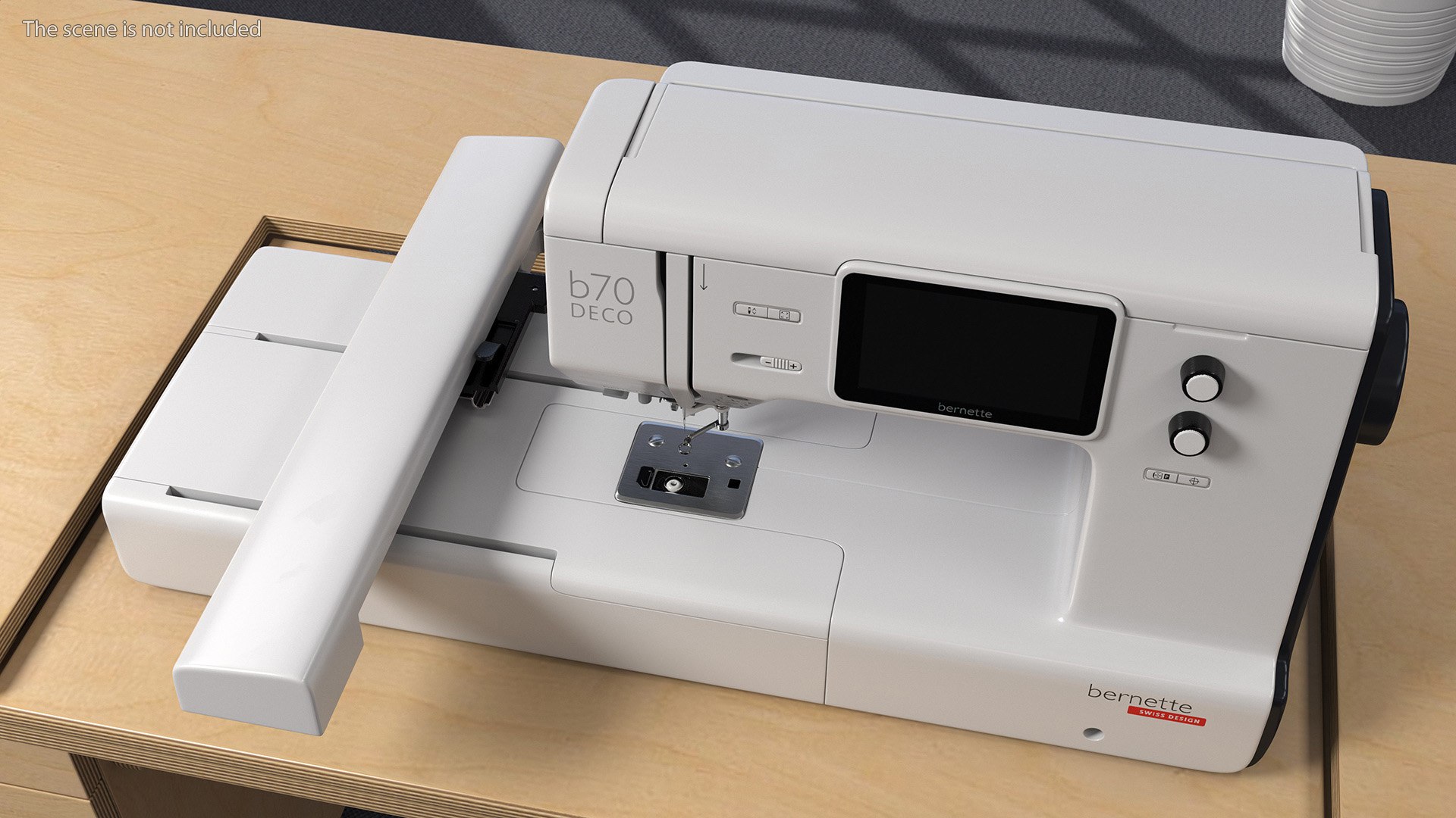 Embroidery Machine Bernette B70 Deco Screen Off 3D Model - TurboSquid ...
