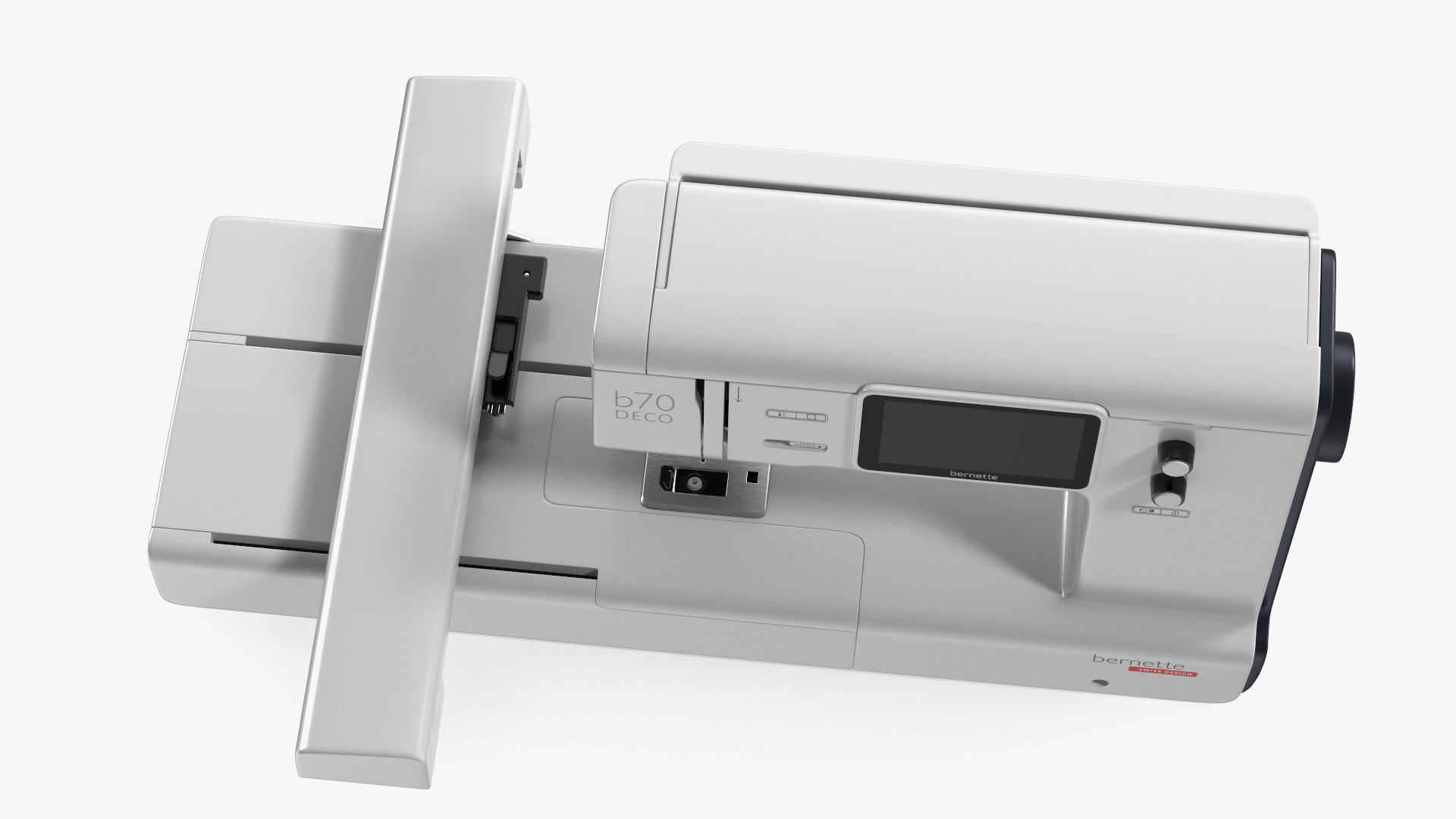 Embroidery Machine Bernette B70 Deco Screen Off 3D Model - TurboSquid 2191954