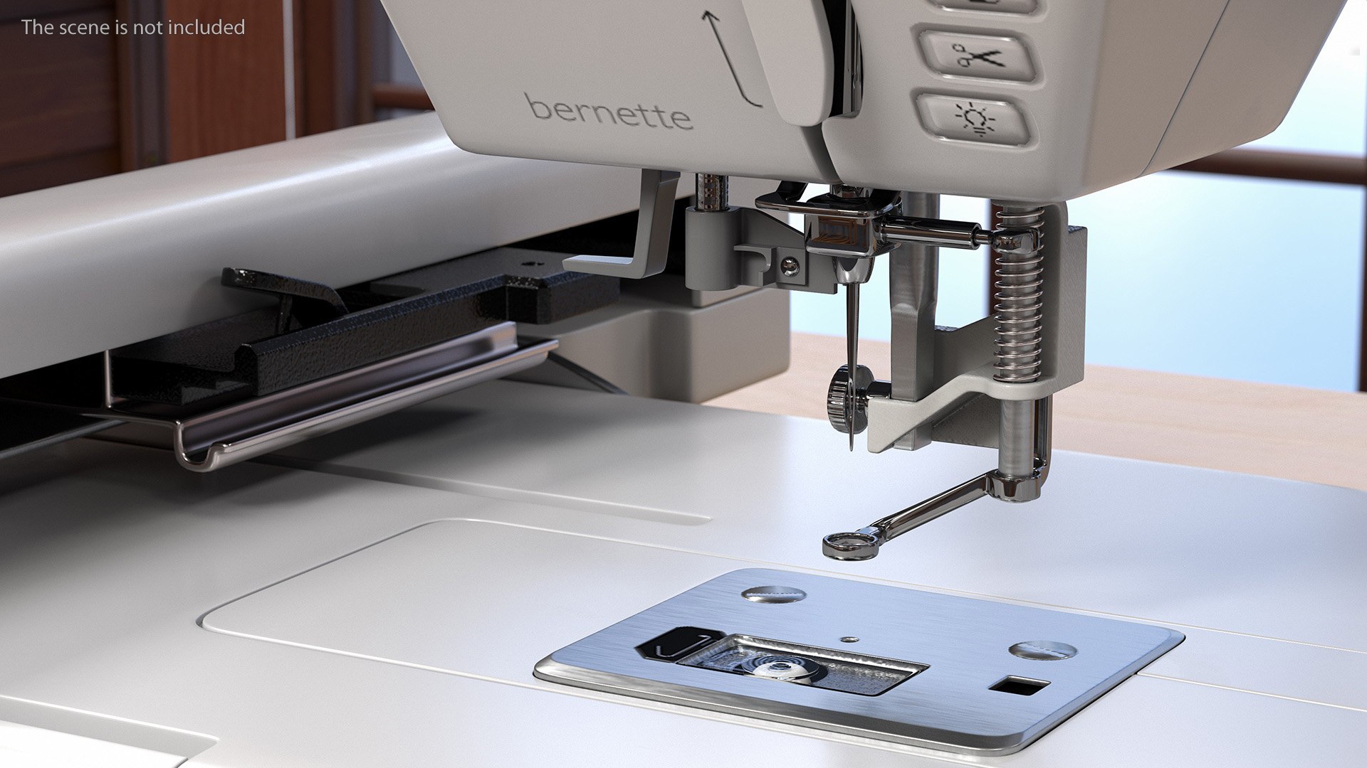 Embroidery Machine Bernette B70 Deco Screen Off 3D Model - TurboSquid ...