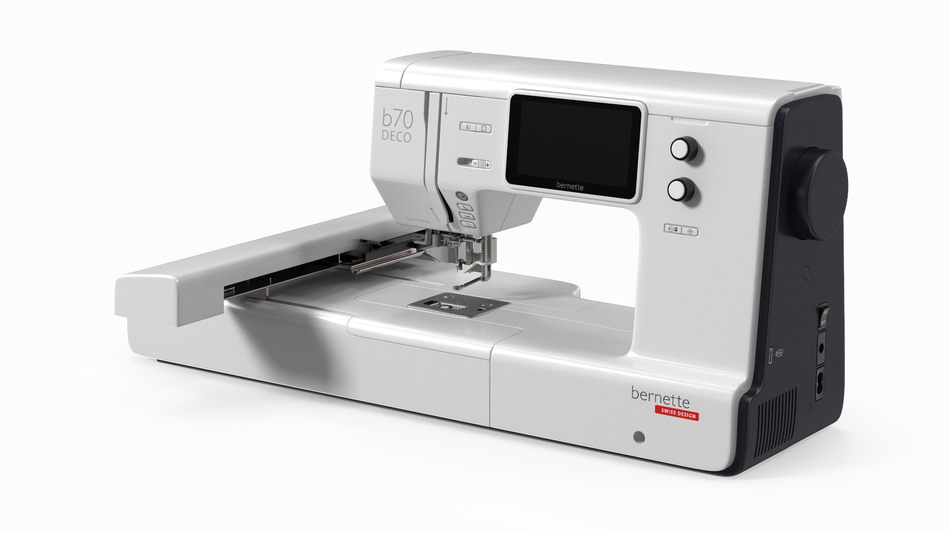 Embroidery Machine Bernette B70 Deco Screen Off 3D Model - TurboSquid 2191954