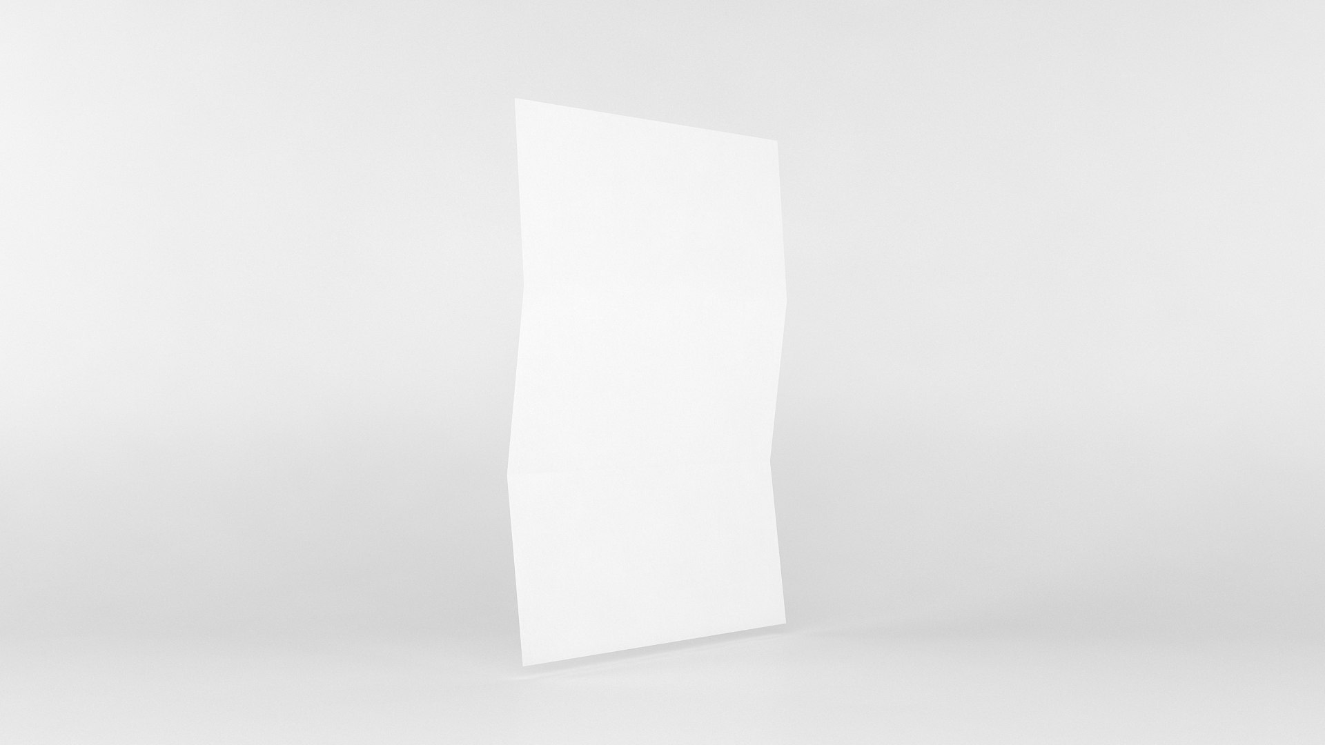 3D A4 Paper Set - TurboSquid 1784918