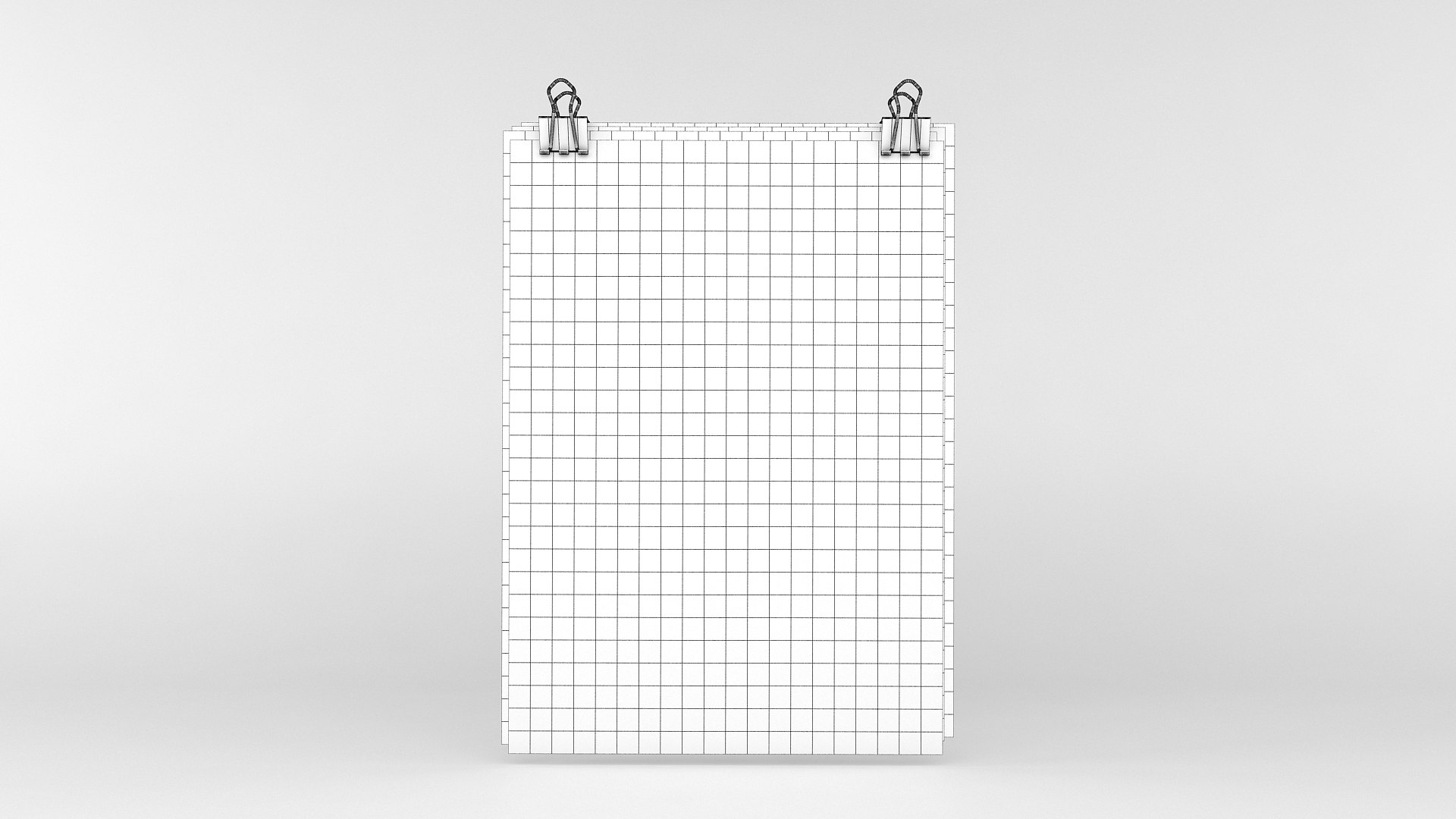 3D A4 Paper Set - TurboSquid 1784918