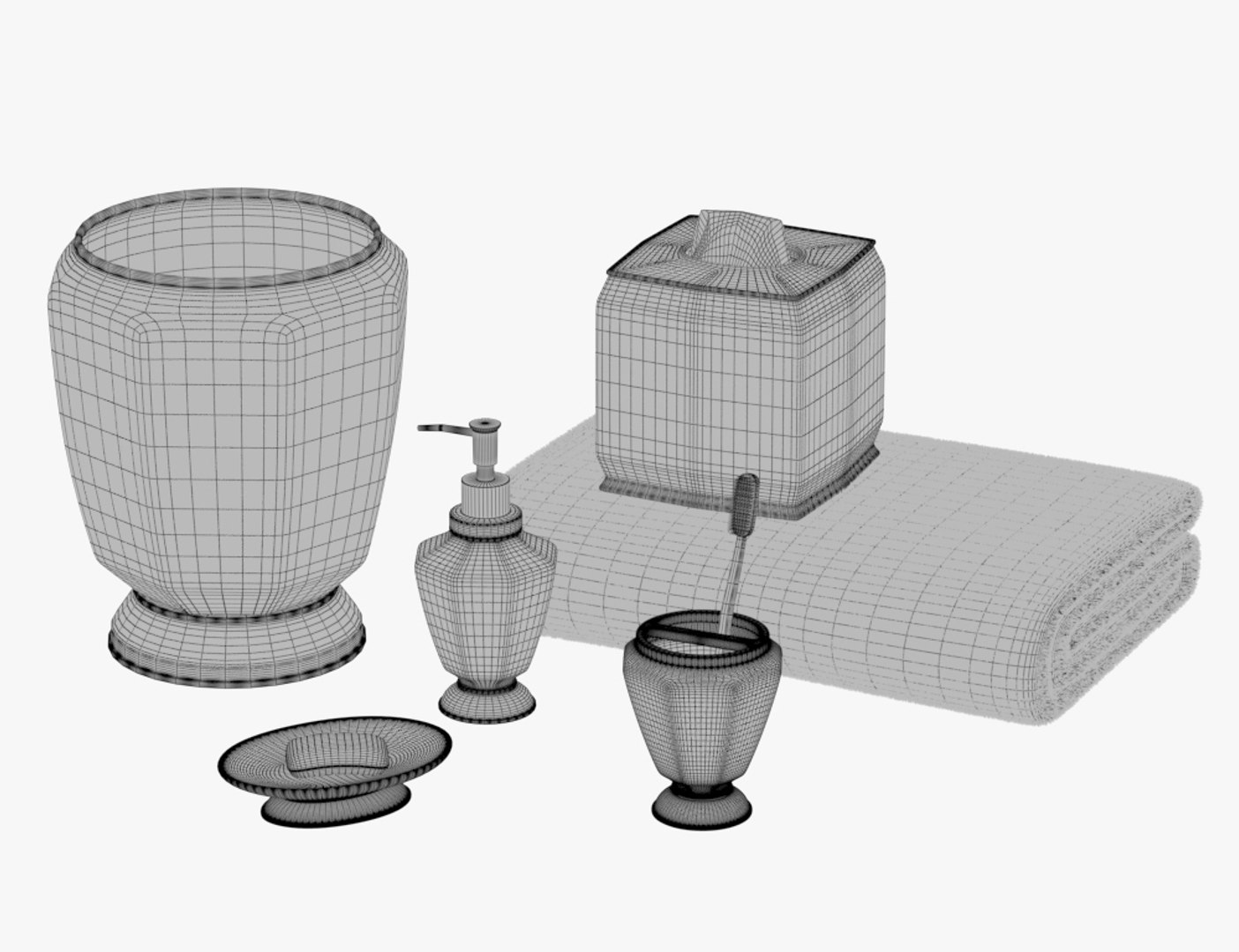 3D Model Bathroom Bathvel - TurboSquid 1272807