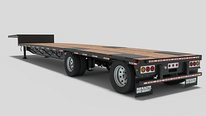 3D lode king lowboy - TurboSquid 1421198