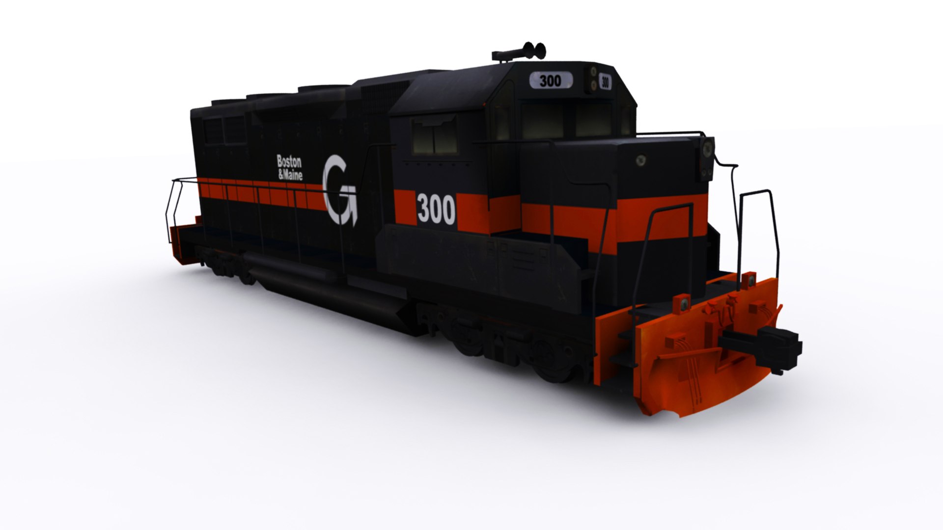 3D Model EMD GP40 - TurboSquid 2099205