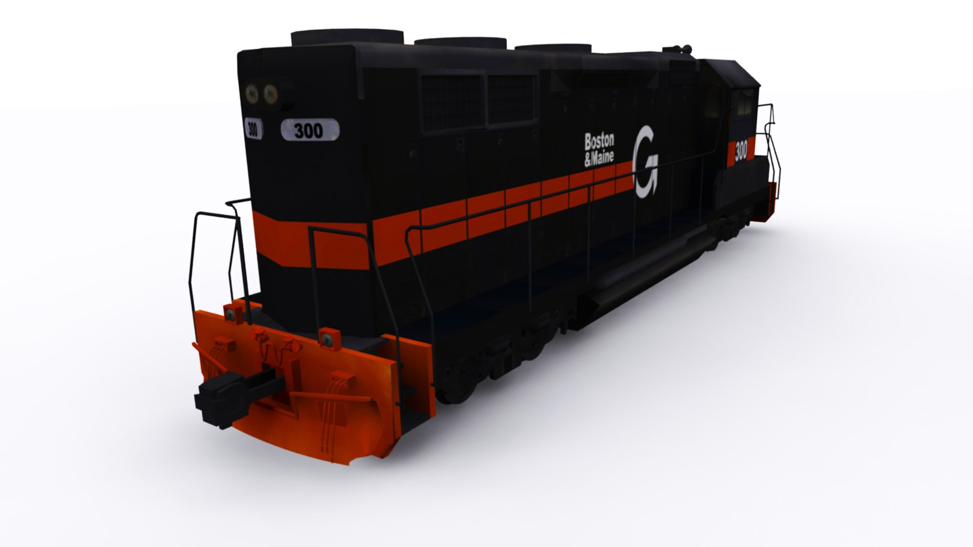 3D Model EMD GP40 - TurboSquid 2099205