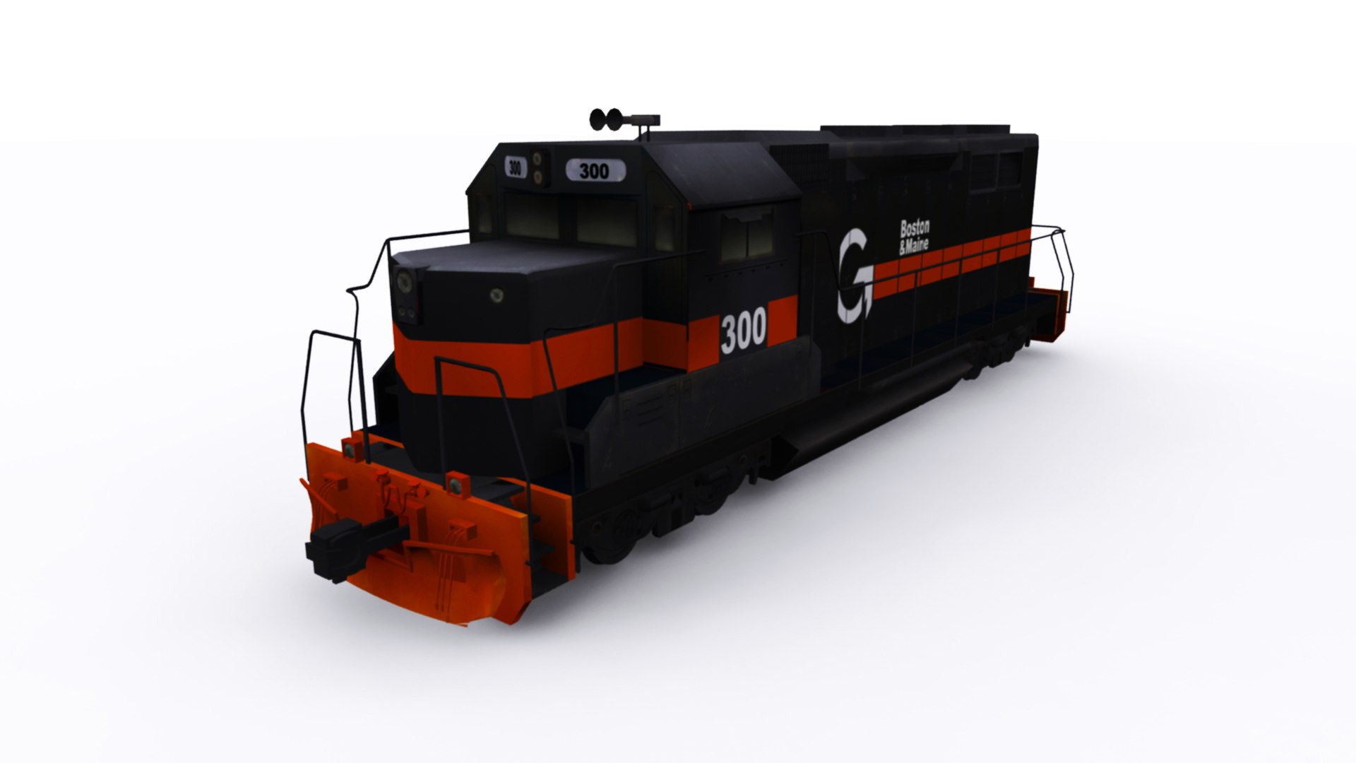 3D Model EMD GP40 - TurboSquid 2099205