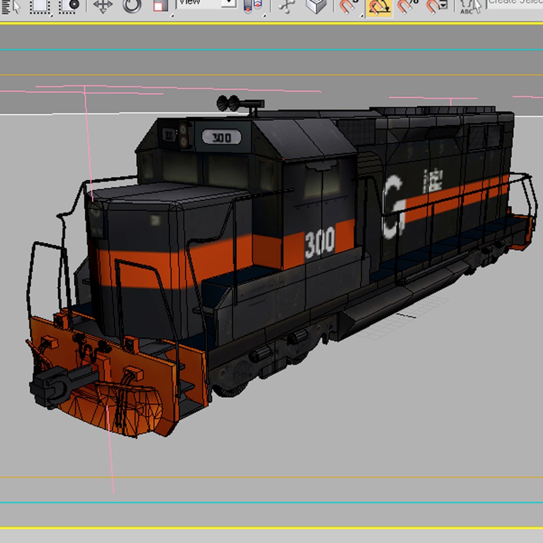 3D Model EMD GP40 - TurboSquid 2099205