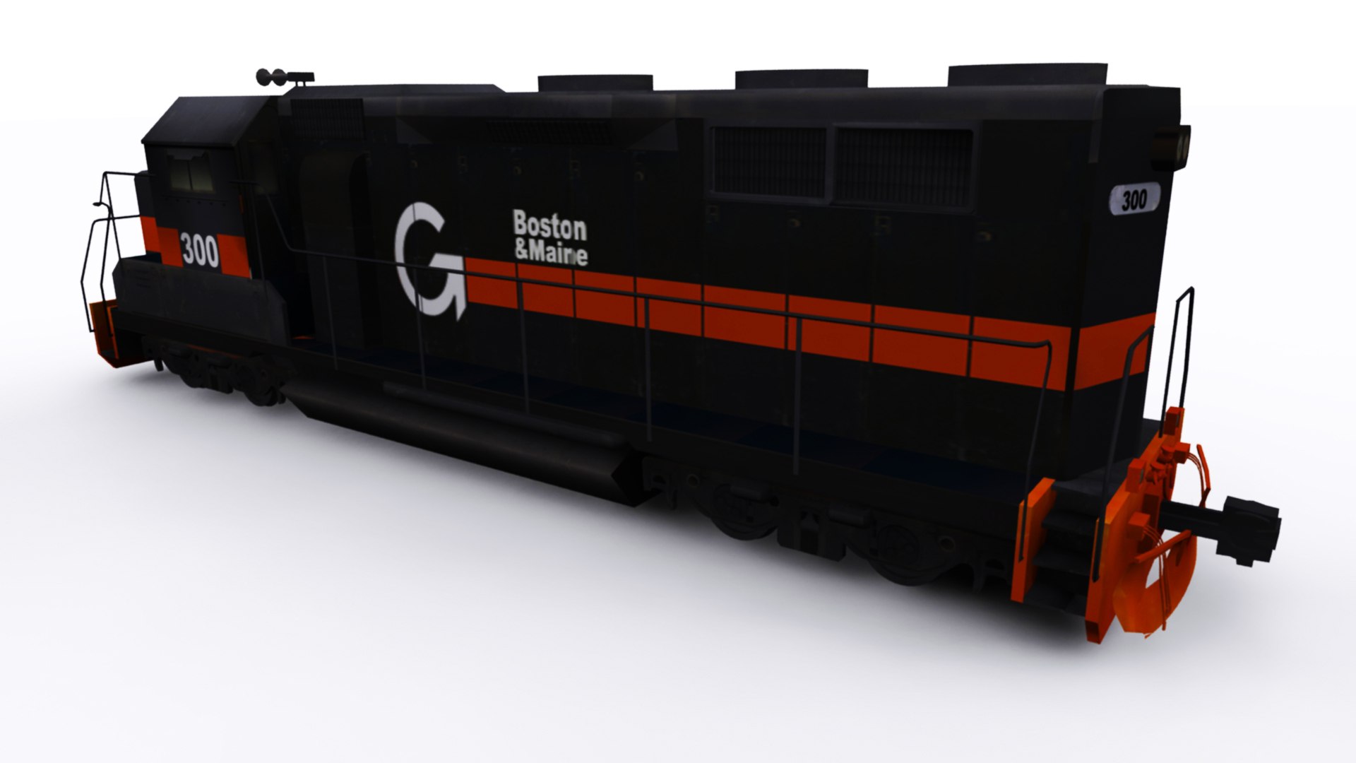 3D Model EMD GP40 - TurboSquid 2099205
