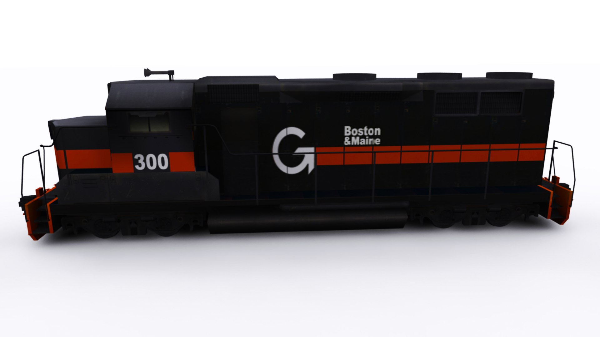 3D Model EMD GP40 - TurboSquid 2099205