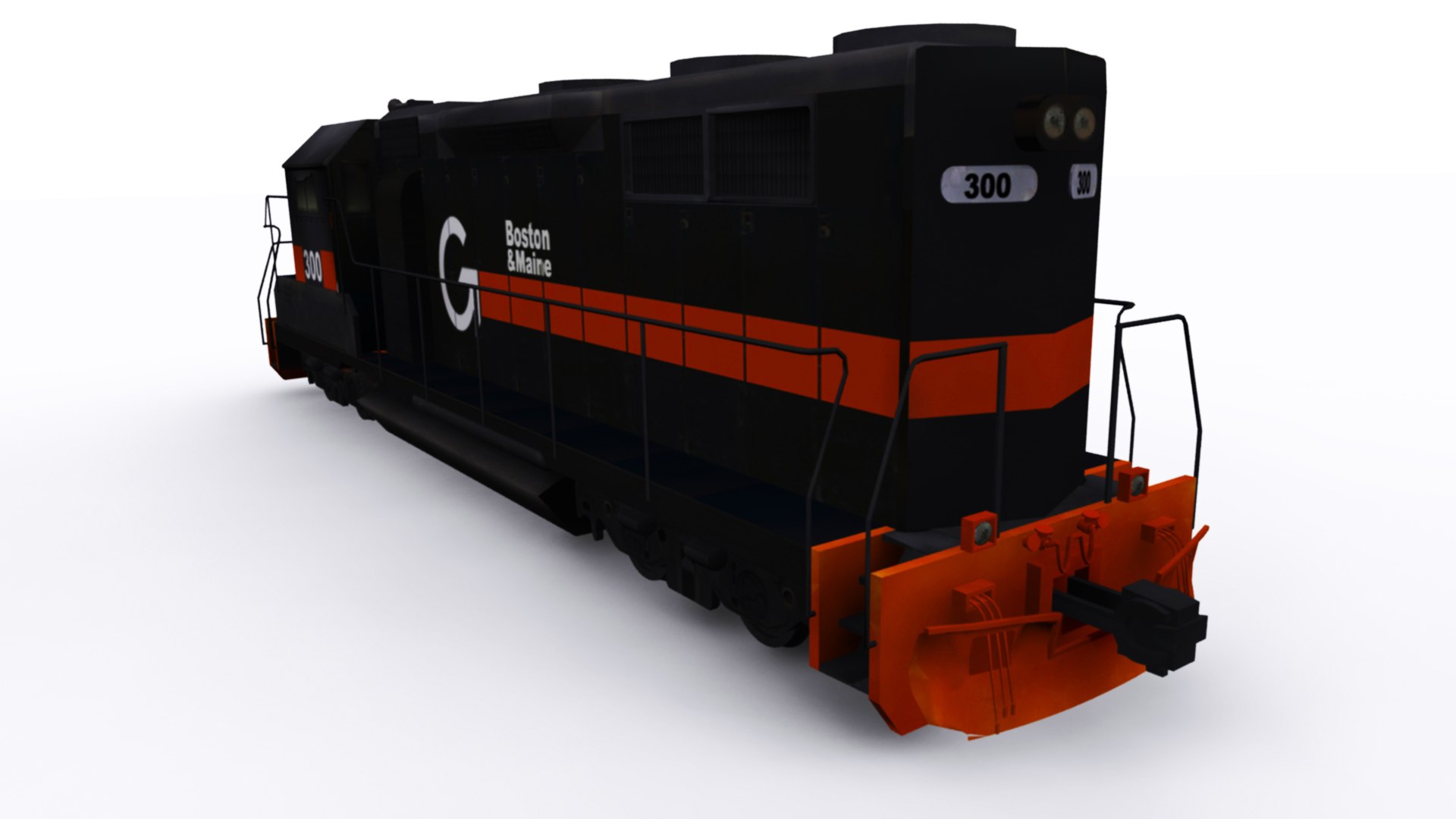 3D Model EMD GP40 - TurboSquid 2099205