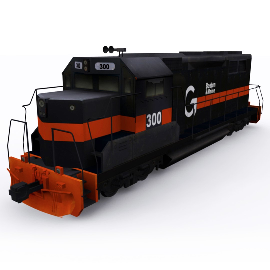 3D Model EMD GP40 - TurboSquid 2099205