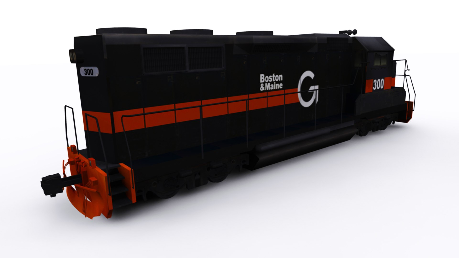3D Model EMD GP40 - TurboSquid 2099205