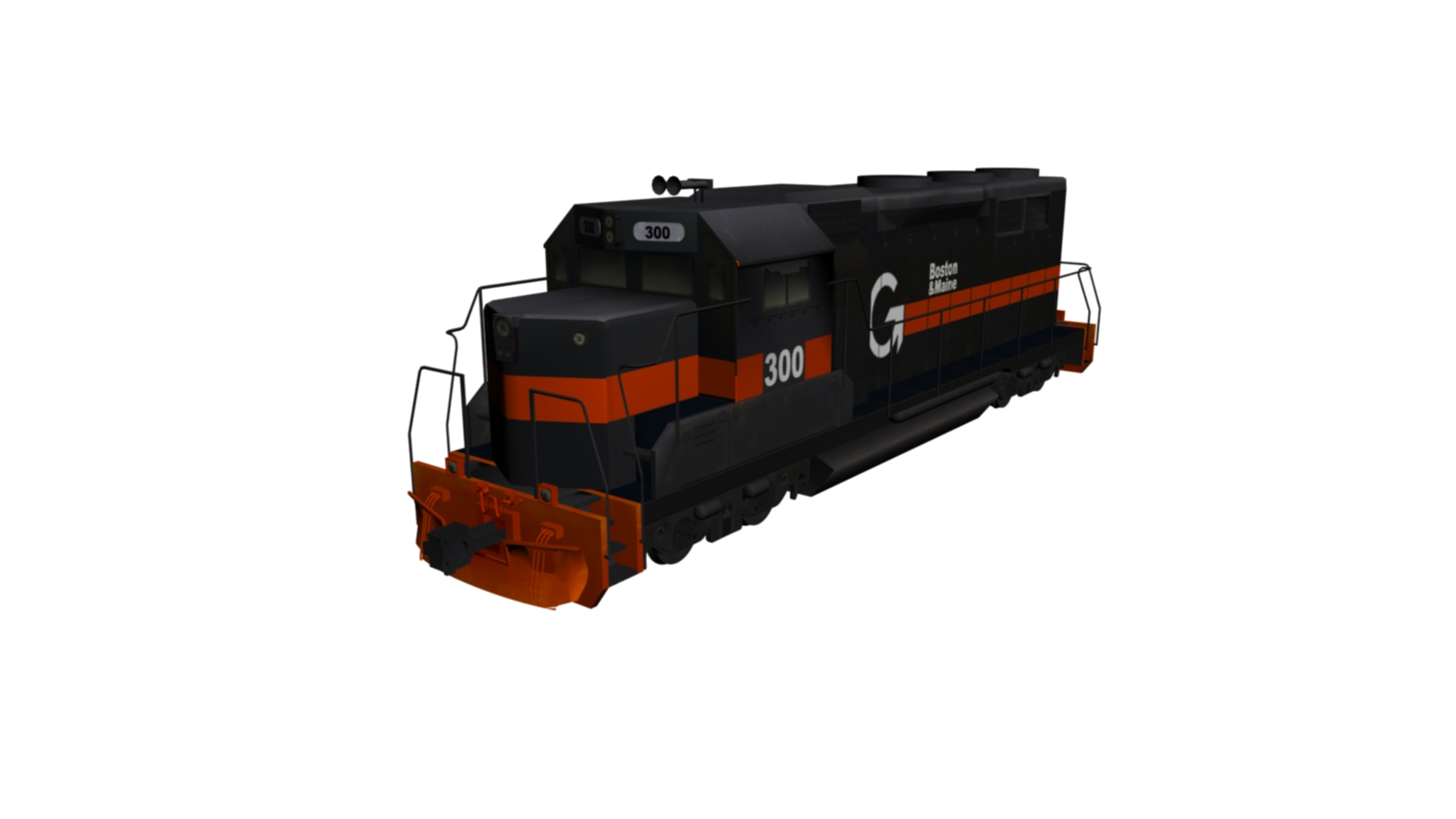 3D Model EMD GP40 - TurboSquid 2099205