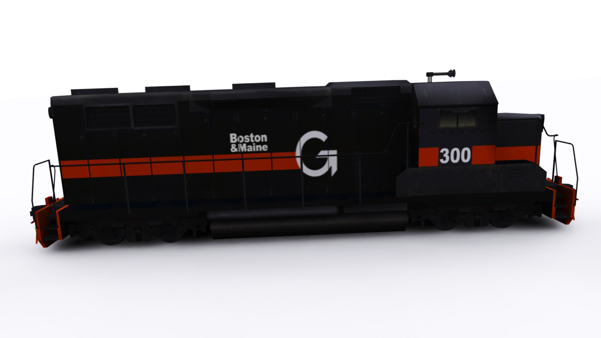 3D Model EMD GP40 - TurboSquid 2099205